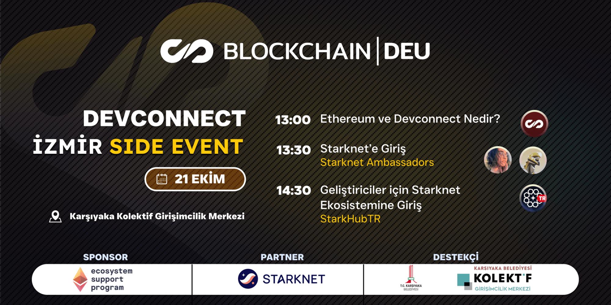 Devconnect İzmir Side Event · Luma