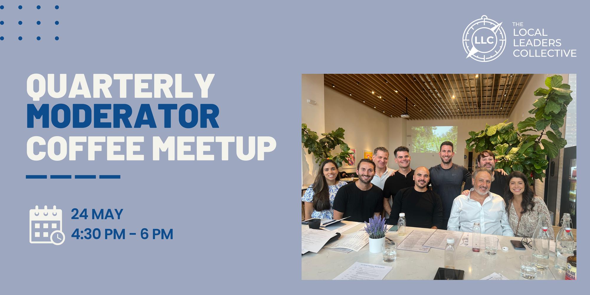 Quarterly Moderator Meetup · Luma