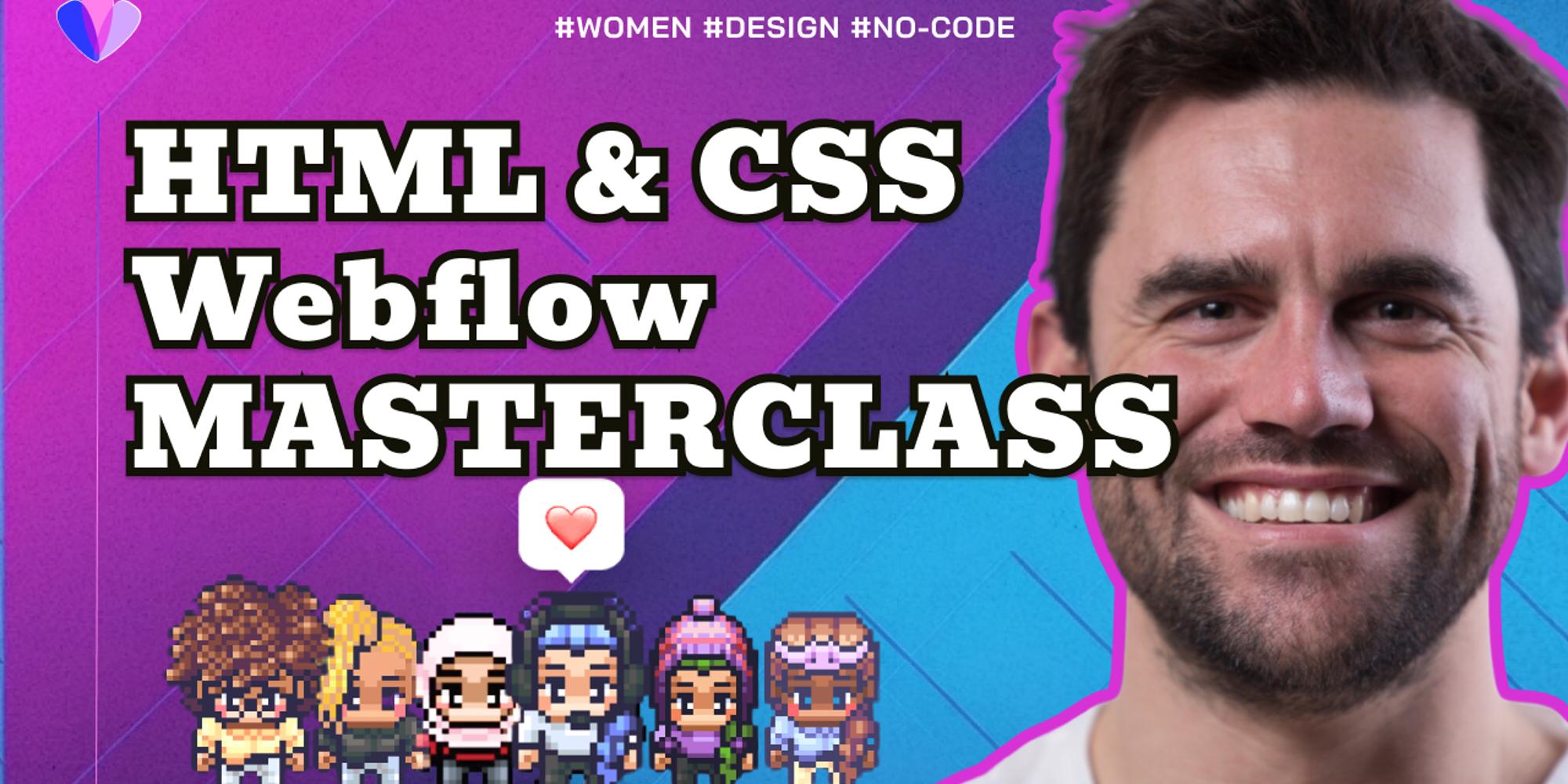 🌸 Webflow HTML+CSS Masterclass · Luma