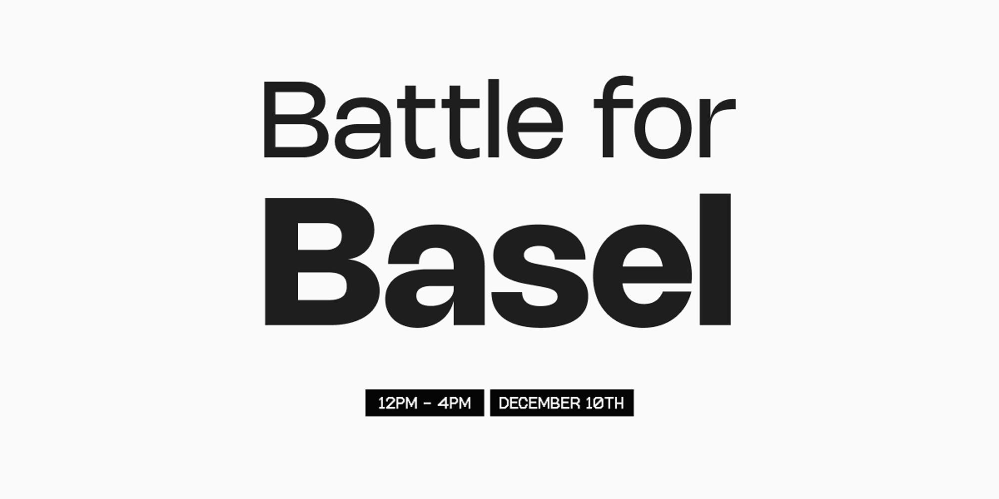 Battle for Basel - Hosted by Sunny · Luma