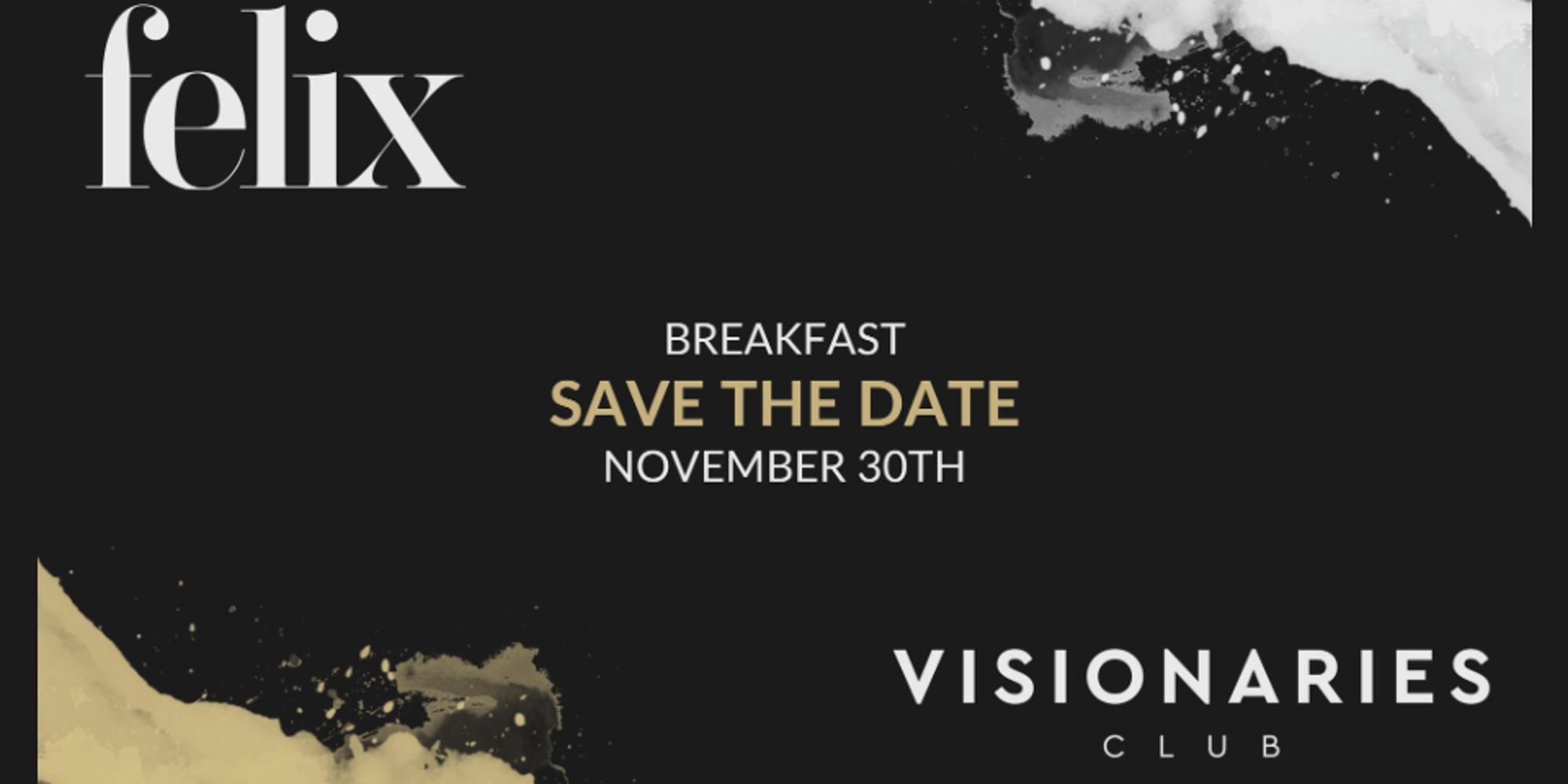 Visionaries Club x Felix Capital Breakfast @ Slush · Luma