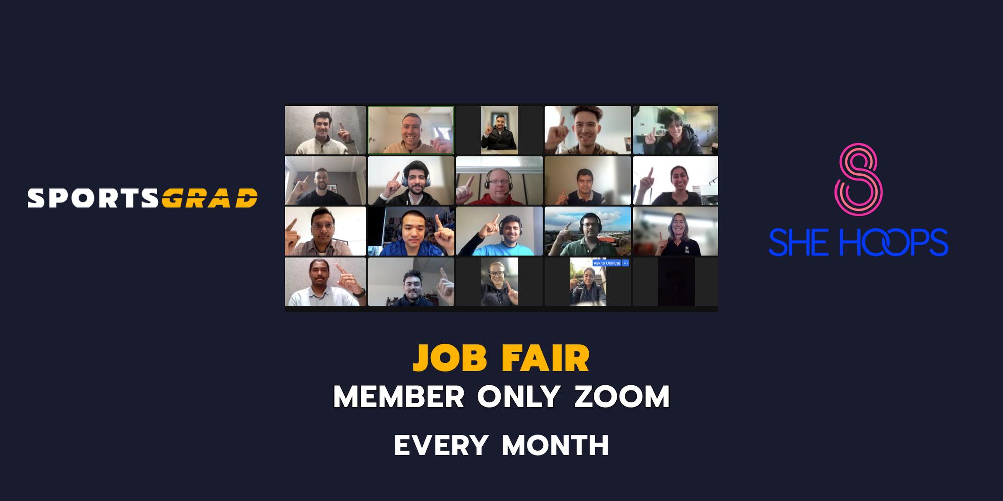 Virtual Job Fair with She Hoops (Basketball Australia) · Luma