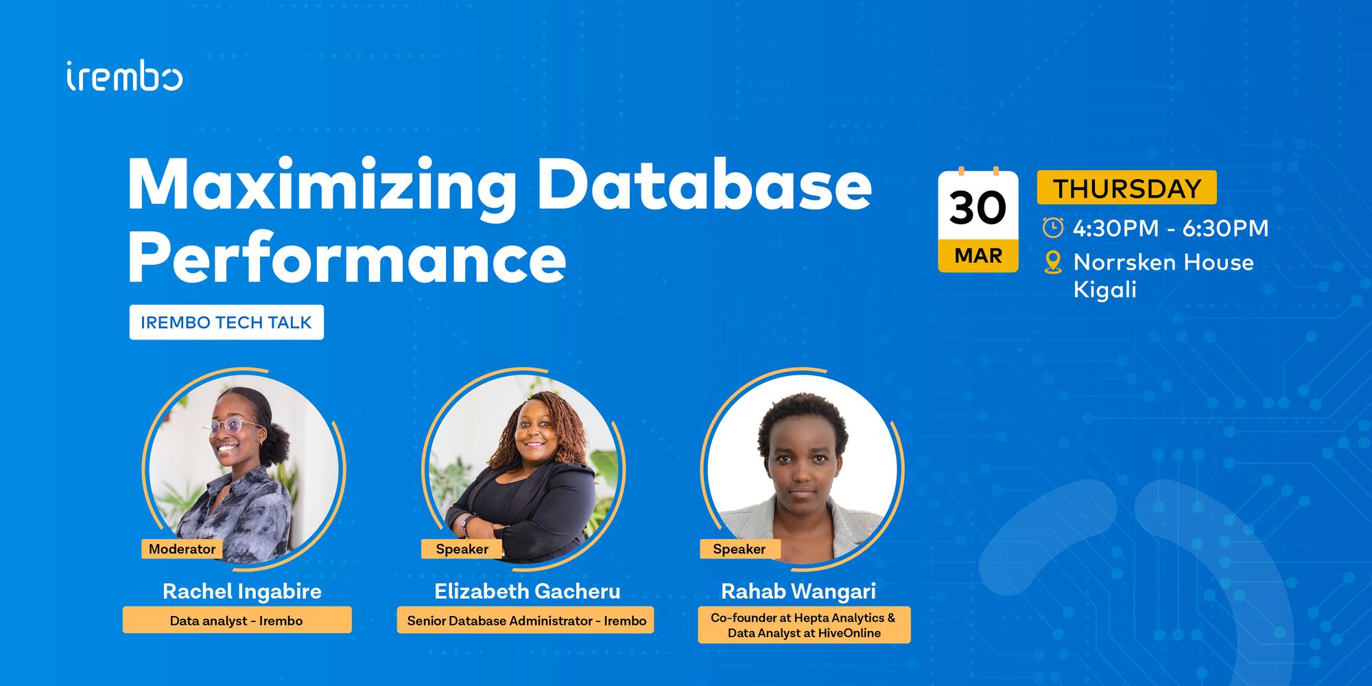 Maximizing Database Performance · Luma