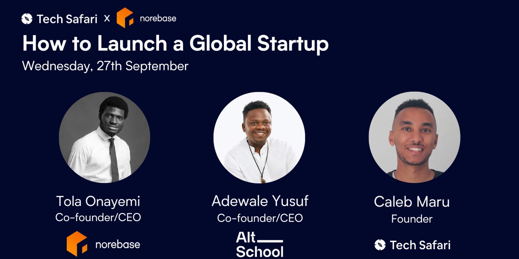 How to Launch a Global Startup · Luma