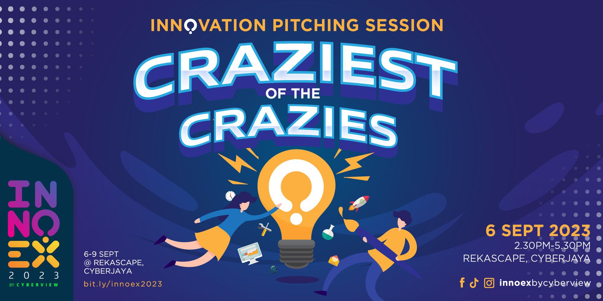 Craziest of the Crazies: Entrepreneurs Pitch, Investors Decide · Luma