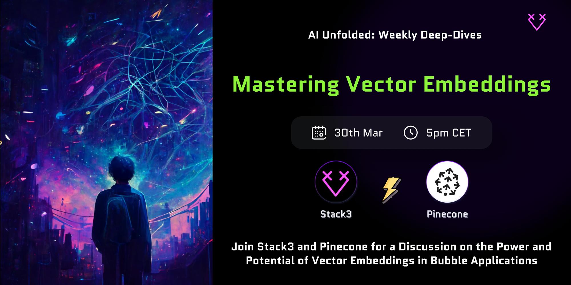 Mastering Vector Embeddings · Luma