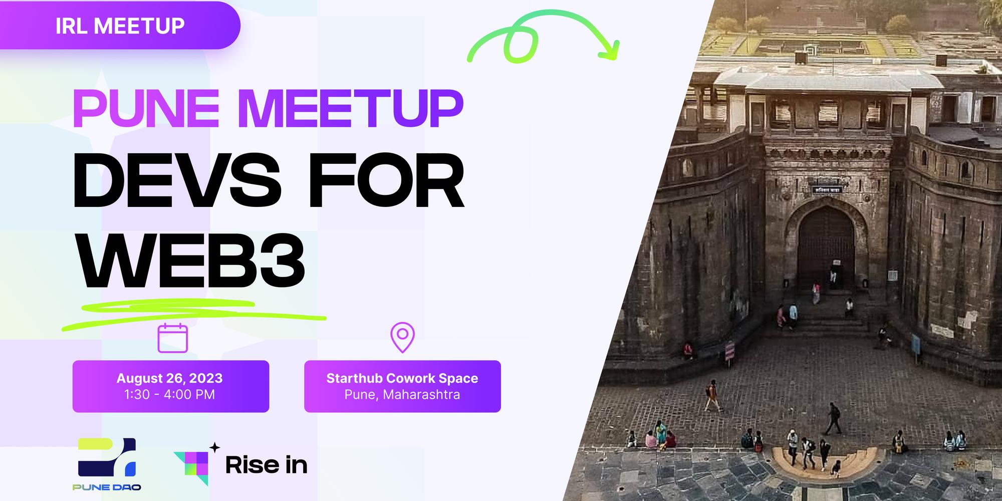 Devs for Web3 - Pune Meetup · Luma