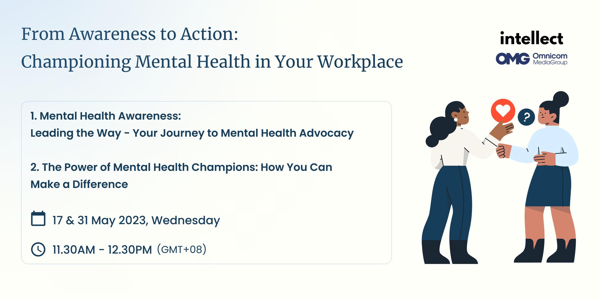 From Awareness to Action: Championing Mental Health in Your Workplace · Zoom · Luma