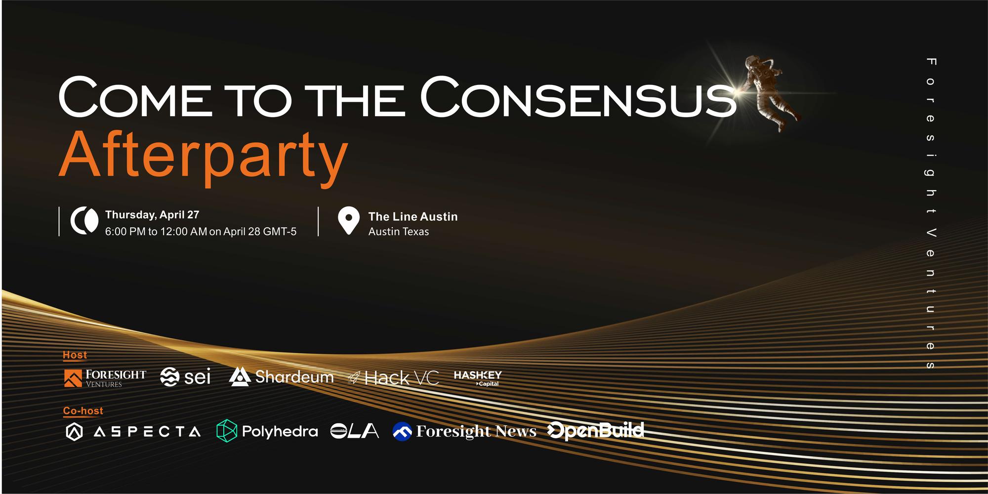 Come To The Consensus Afterparty · Luma