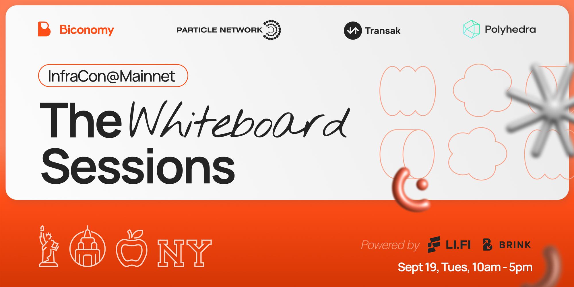 InfraCon@Mainnet — The Whiteboard Sessions · Luma