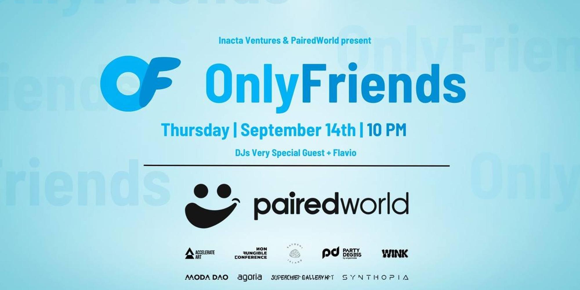 OnlyFriends Party · Luma