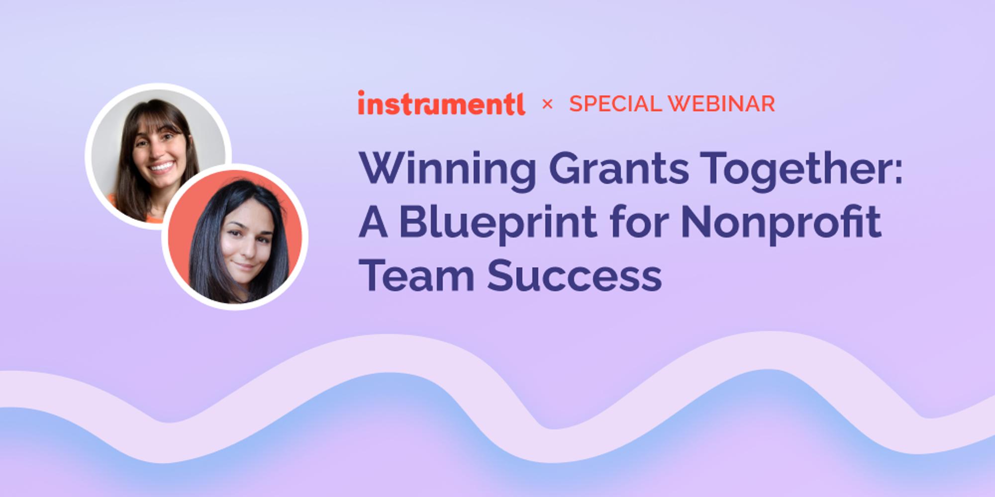 Winning Grants Together: A Blueprint for Nonprofit Team Success · Zoom ...