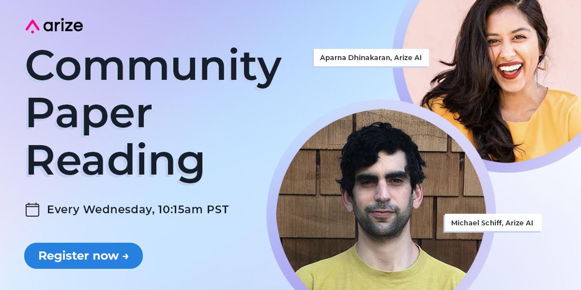 Community Paper Reading: VOYAGER · Zoom · Luma