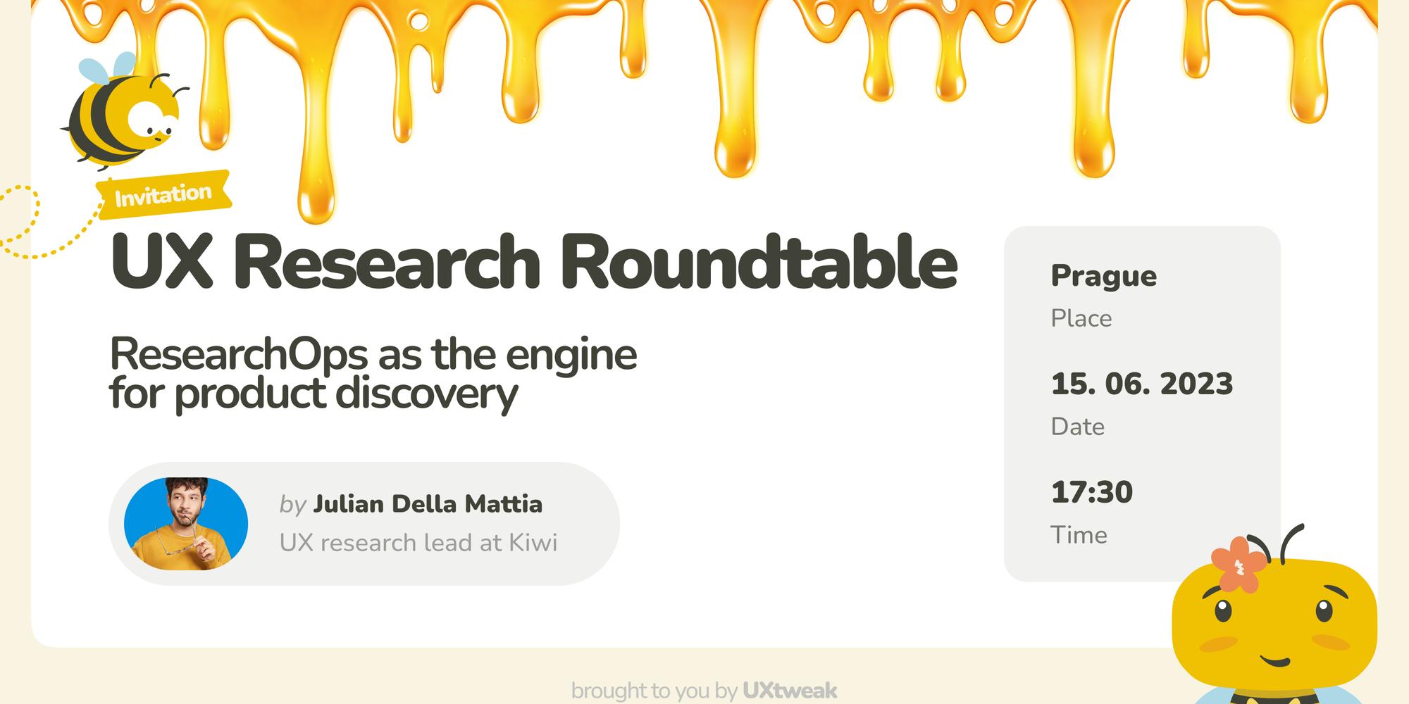 UX Research Roundtable · Luma