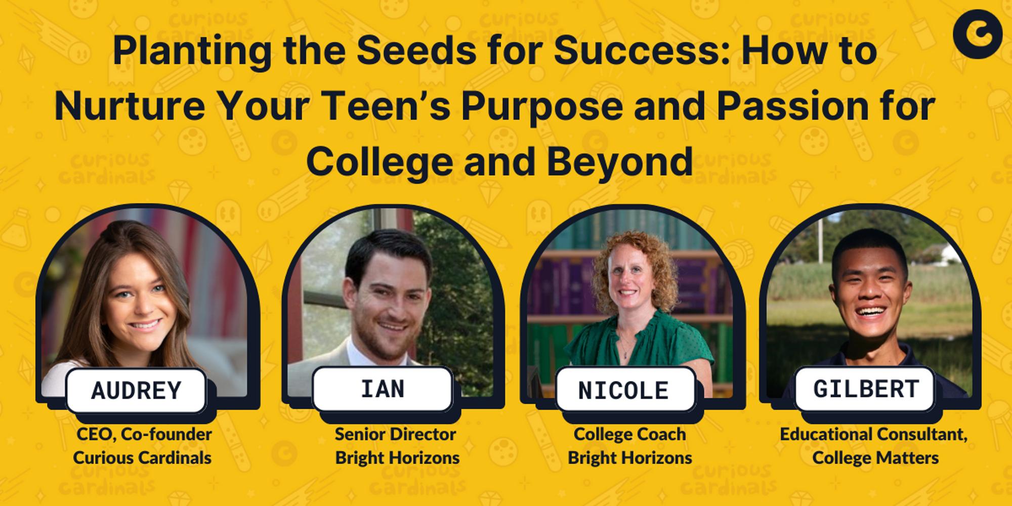 Planting the Seeds for Success: How to Nurture Your Teen's purpose and ...