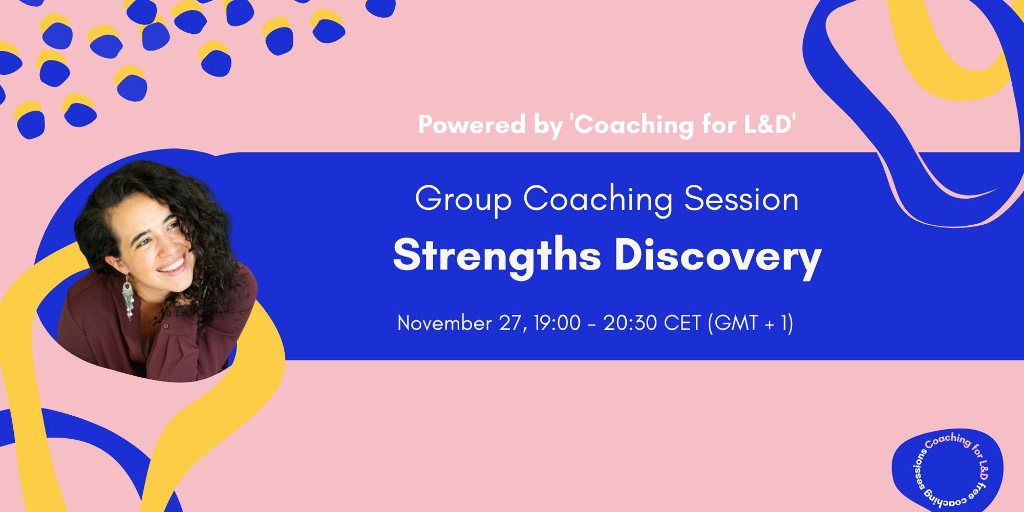 Group Coaching Strengths discovery 💪 · Zoom · Luma