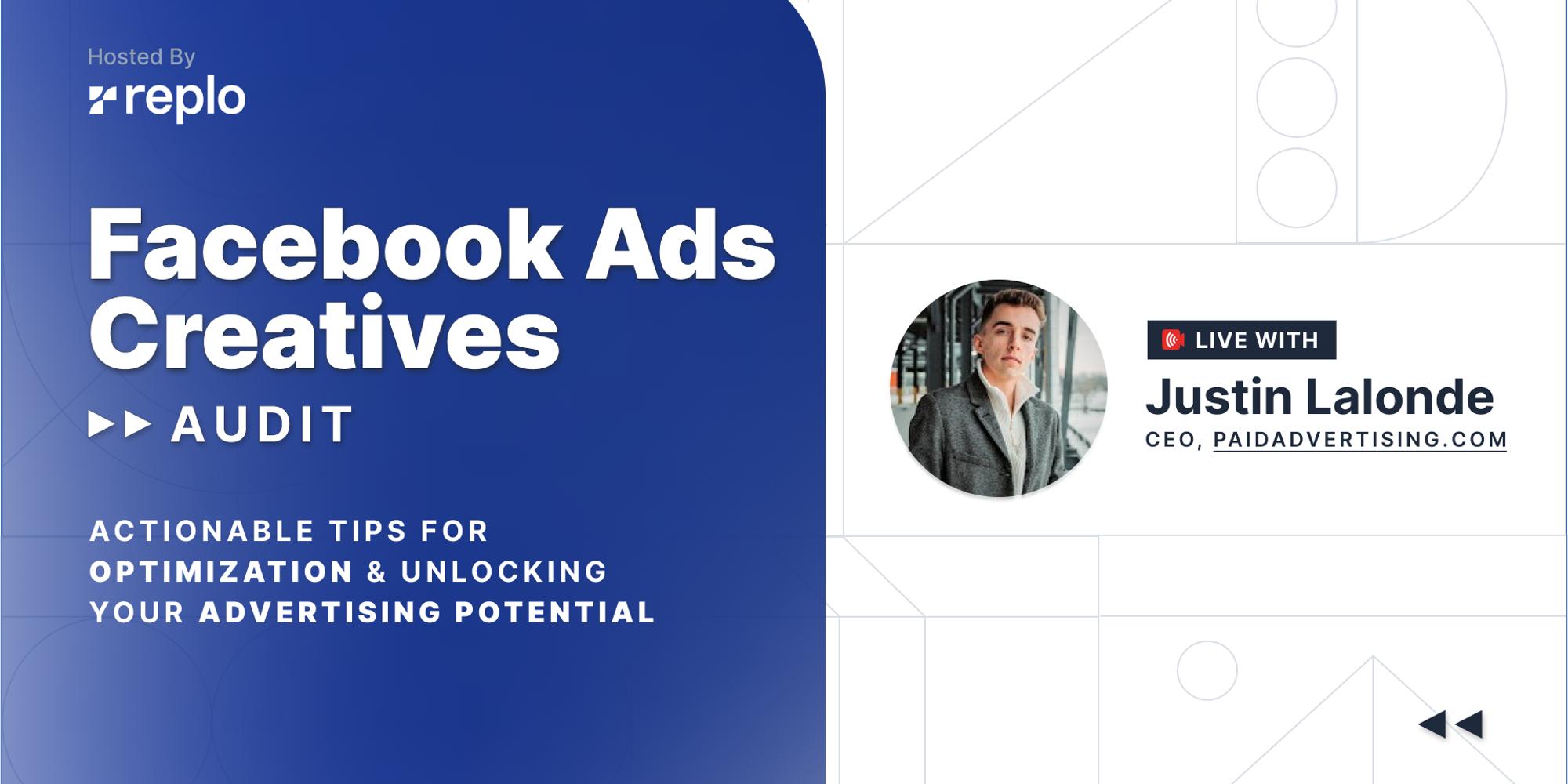Facebook Ads Audit: Optimize Your Creative Ads · Zoom · Luma