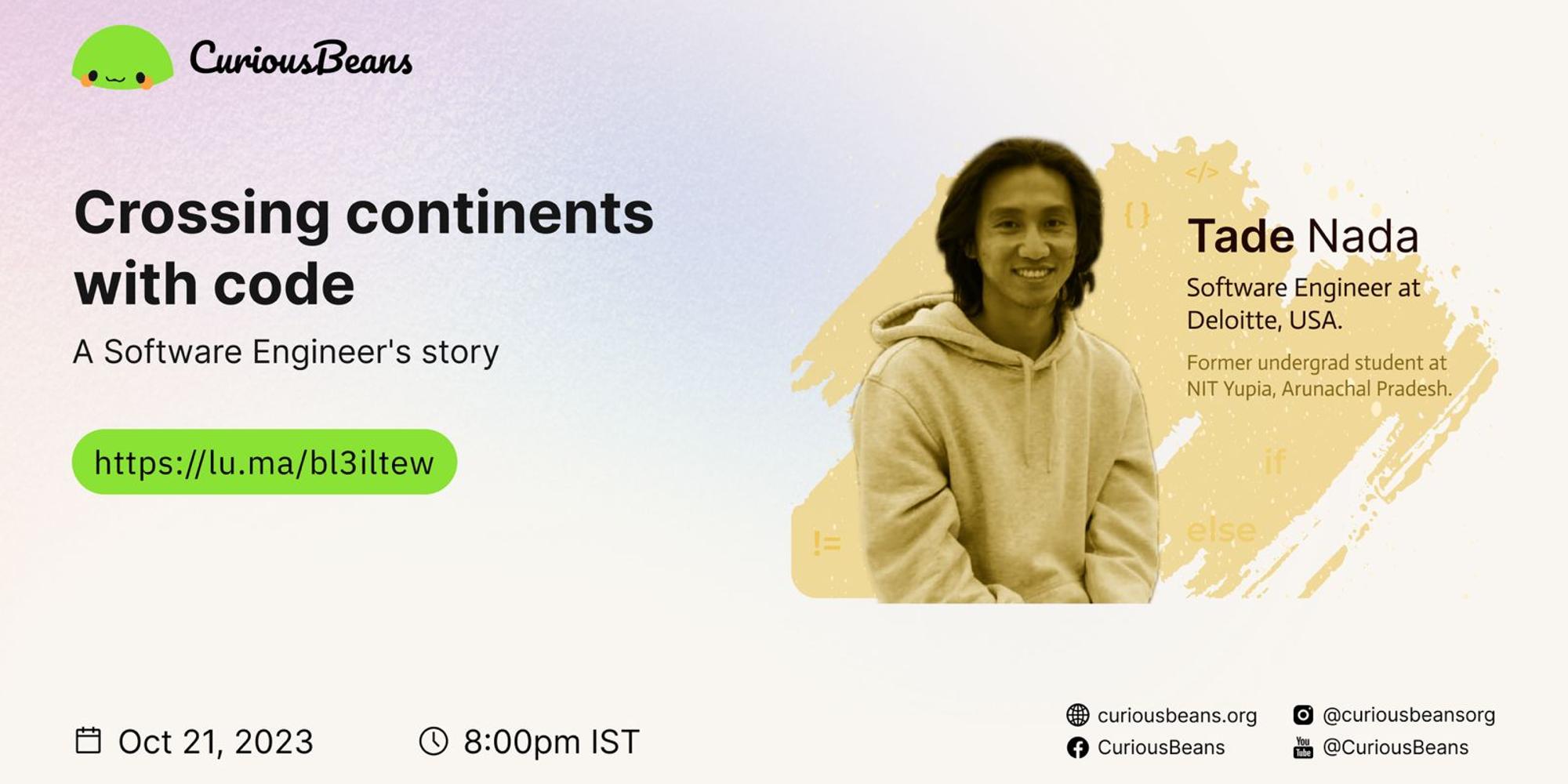 Crossing continents with code · Luma