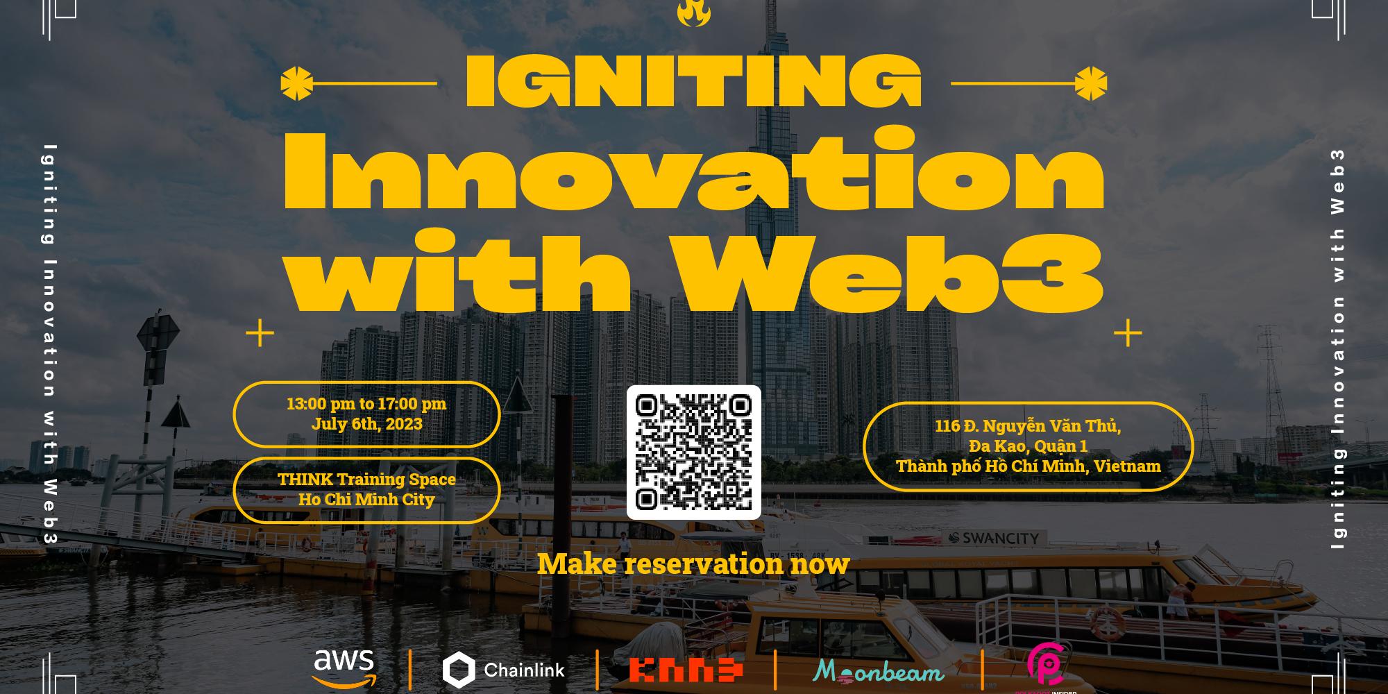 Igniting Innovation with Web3 · Luma