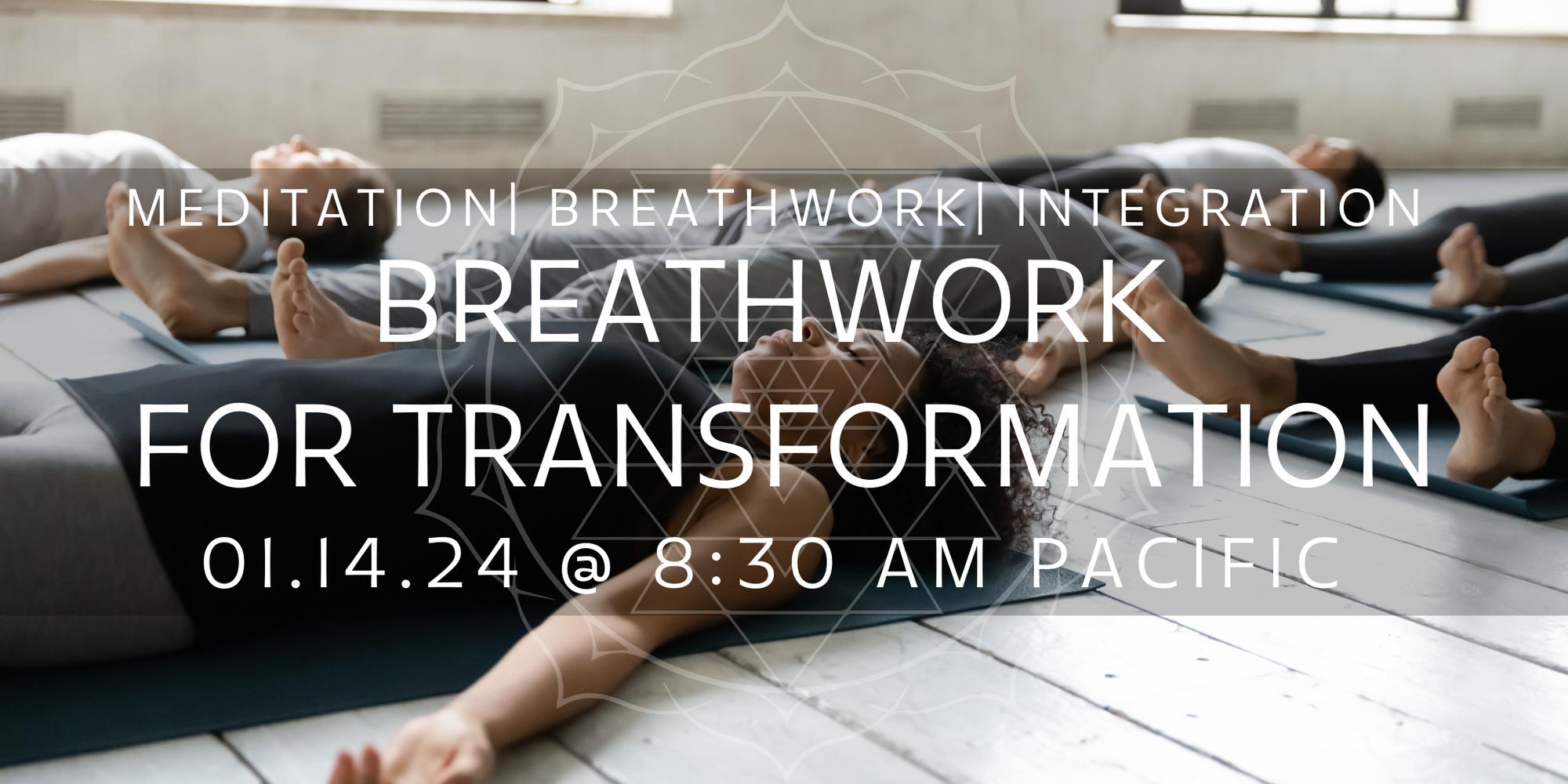 Breathwork for Transformation · Zoom · Luma
