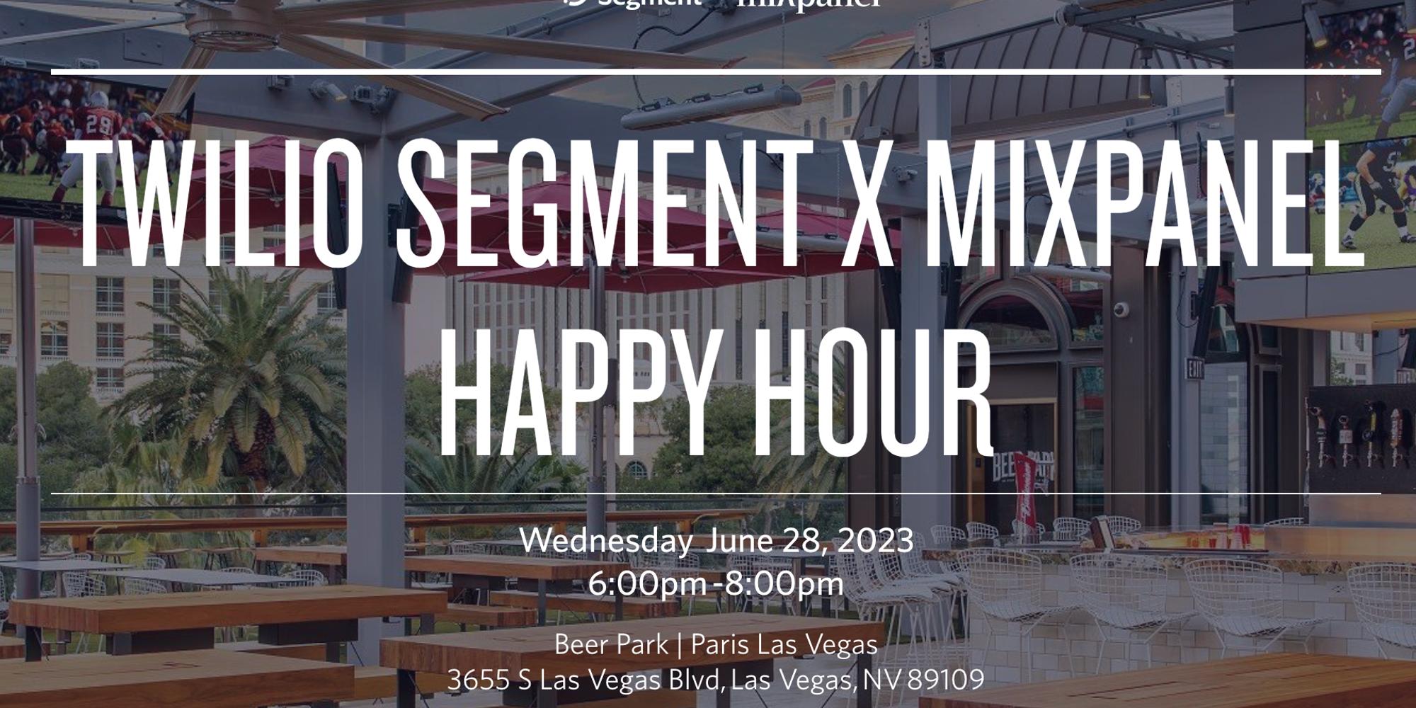 Snowflake Summit Happy Hour with Mixpanel & Twilio Segment · Luma