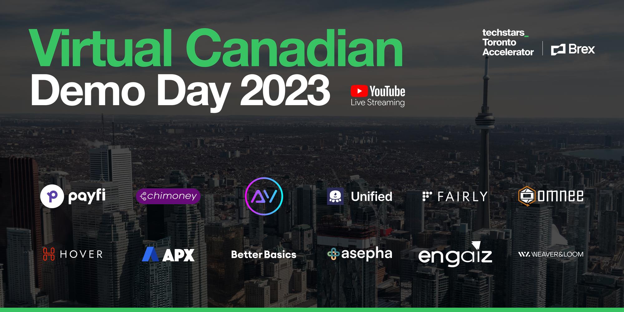 Techstars Toronto Virtual Canadian Demo Day · Luma