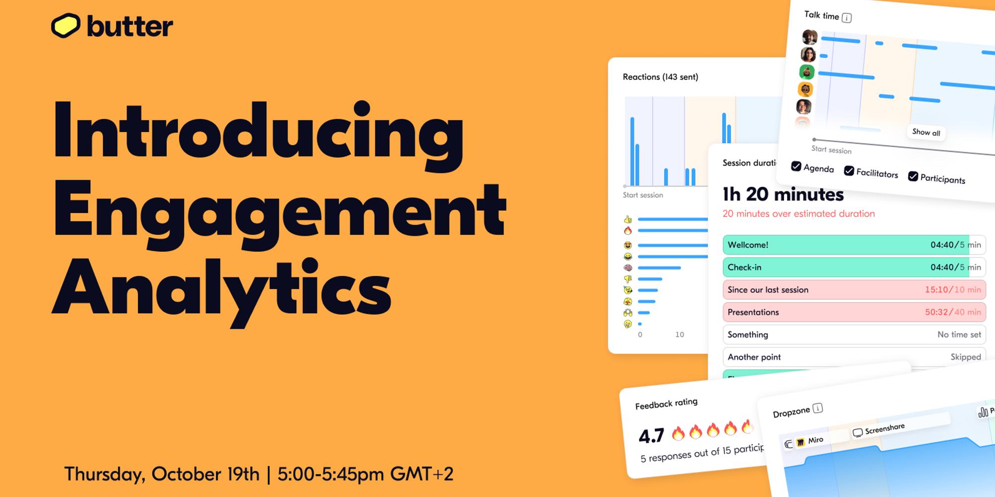 Introducing the new Engagement Analytics 🤩 · Luma