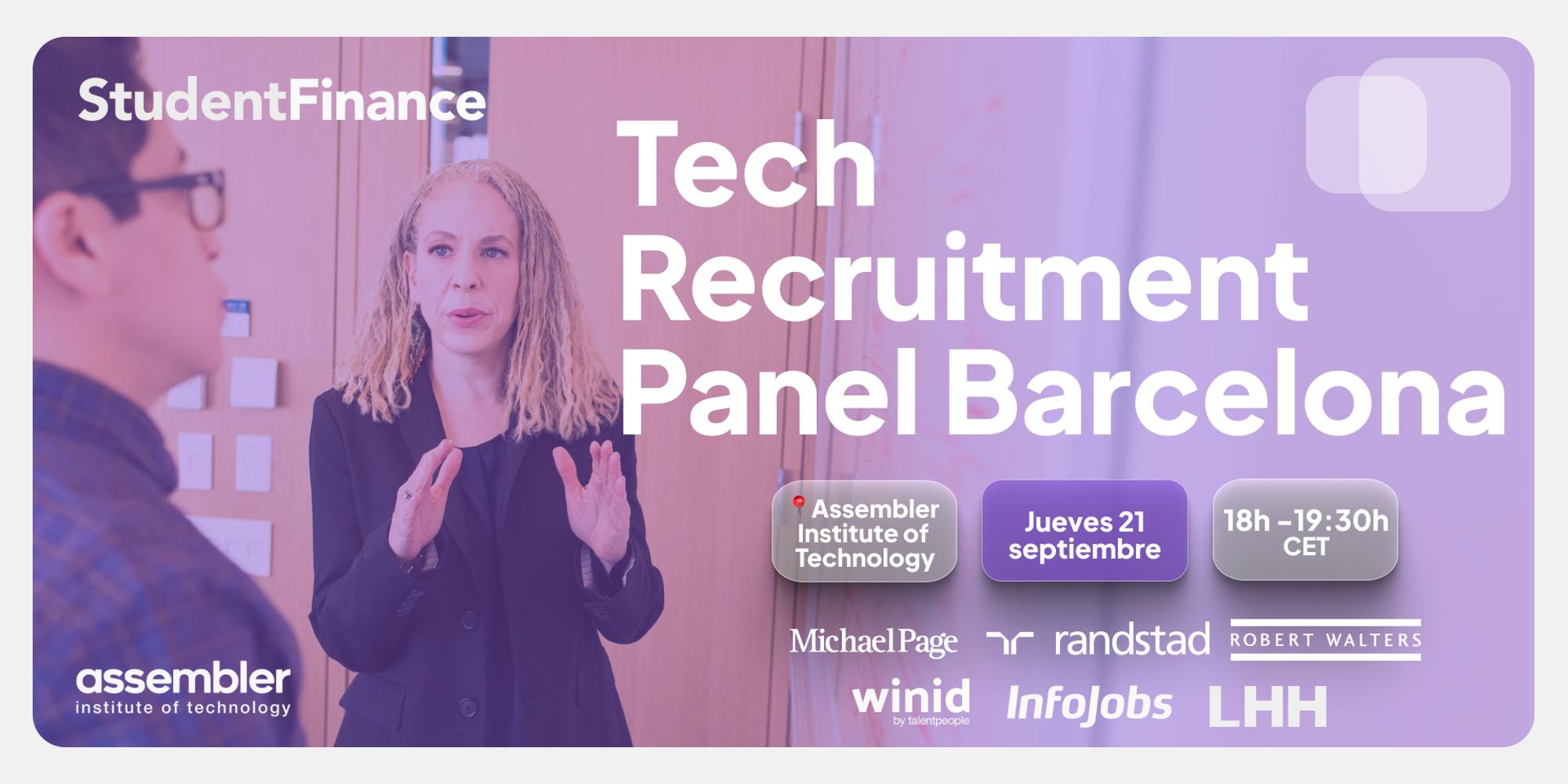 Tech Recruitment Panel Barcelona · Luma