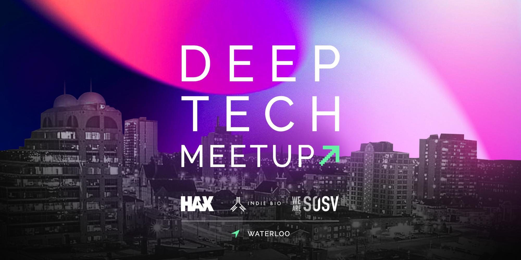SOSV's Deep Tech Waterloo Happy Hour · Luma