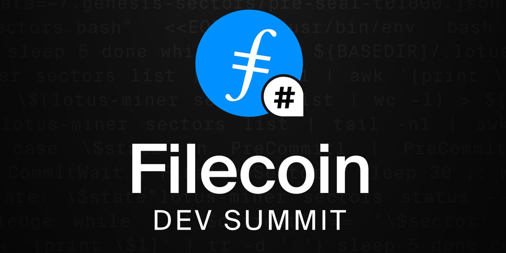 Filecoin Dev Summit - Asia · Luma