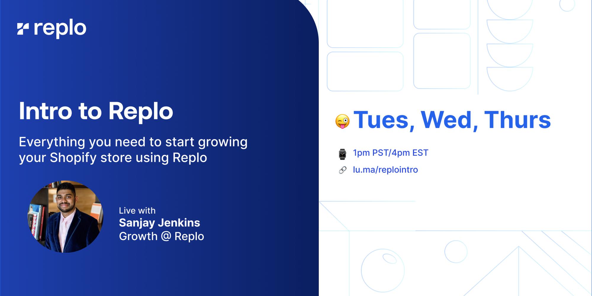 Intro to Replo · Zoom · Luma