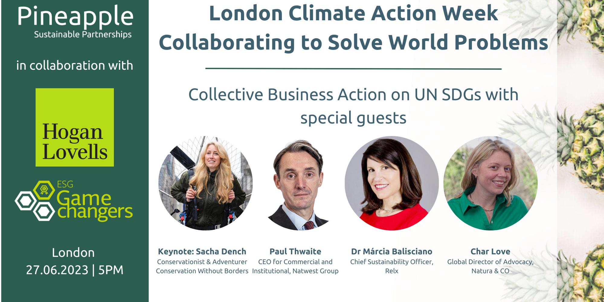 Launch Event Invitation | Collaborating to Solve World Problems · Luma