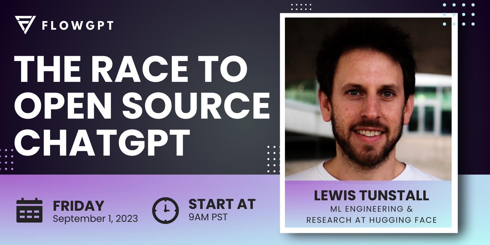[FlowGPT x Huggingface] The Race to Open Source ChatGPT · Zoom · Luma