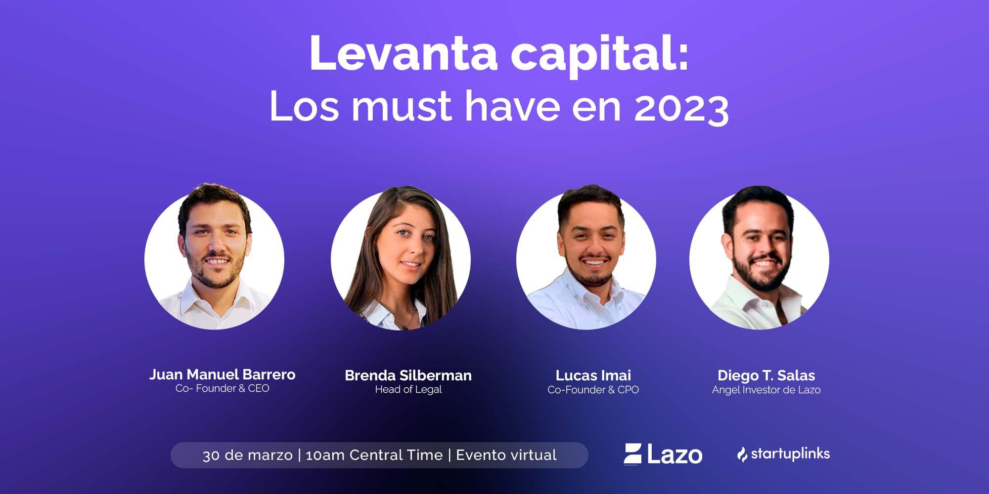 Levanta capital: Los must have en 2023 · Luma