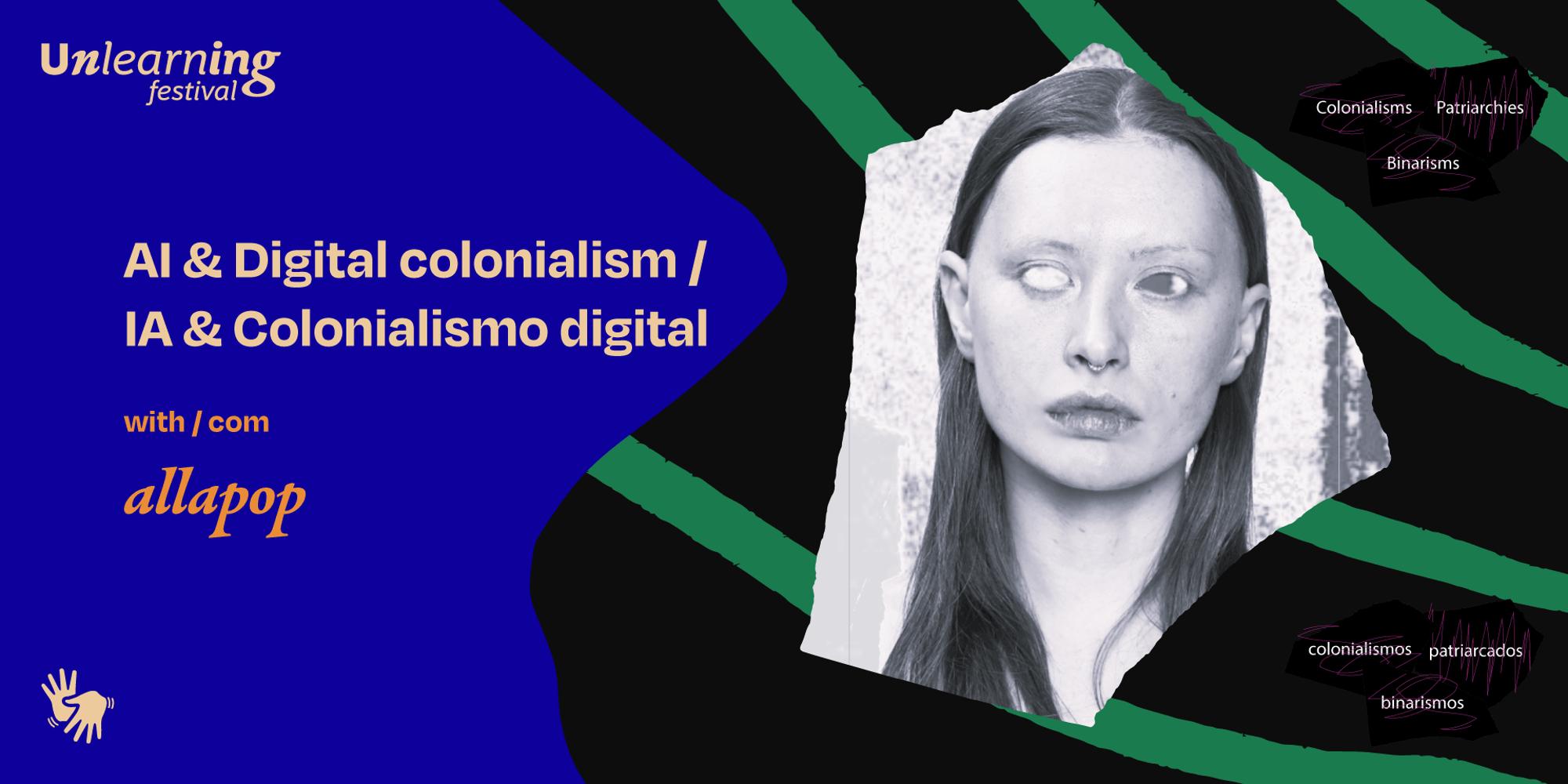 AI & Digital colonialism / IA & Colonialismo digital · Zoom · Luma
