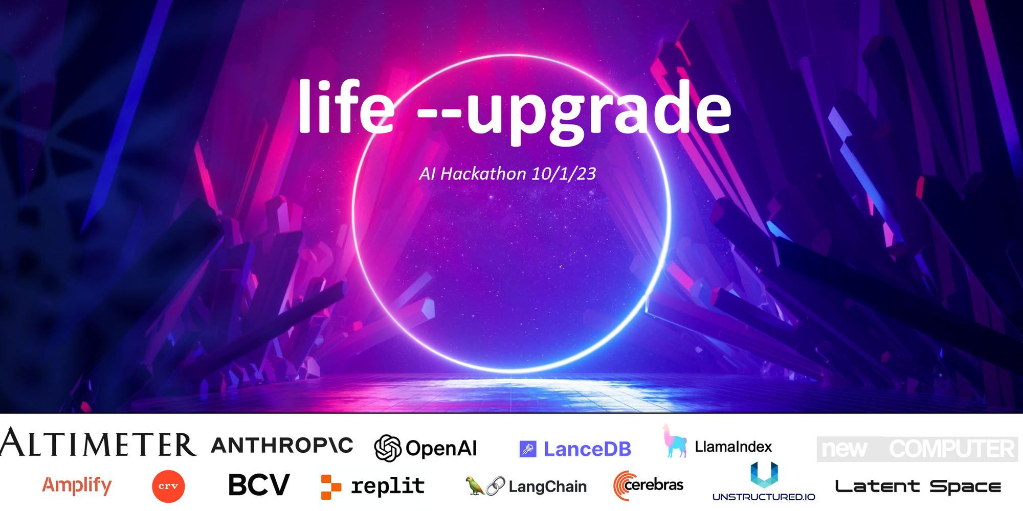 life --upgrade · Luma