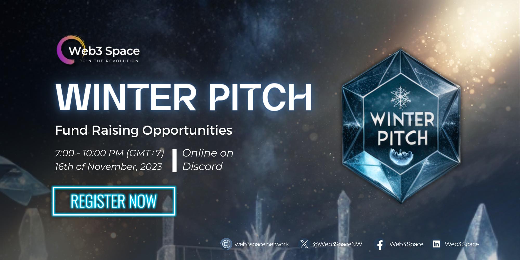 Web3 Space - Winter Pitch · Luma