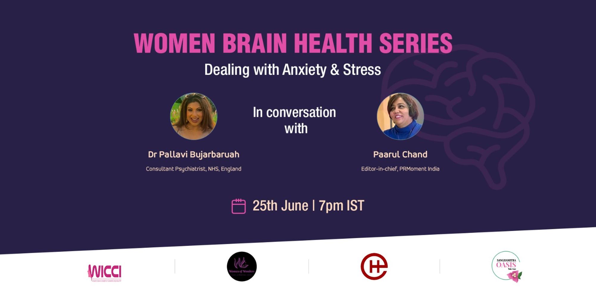 Women Brain Health - Mastering anxiety and stress · Zoom · Luma