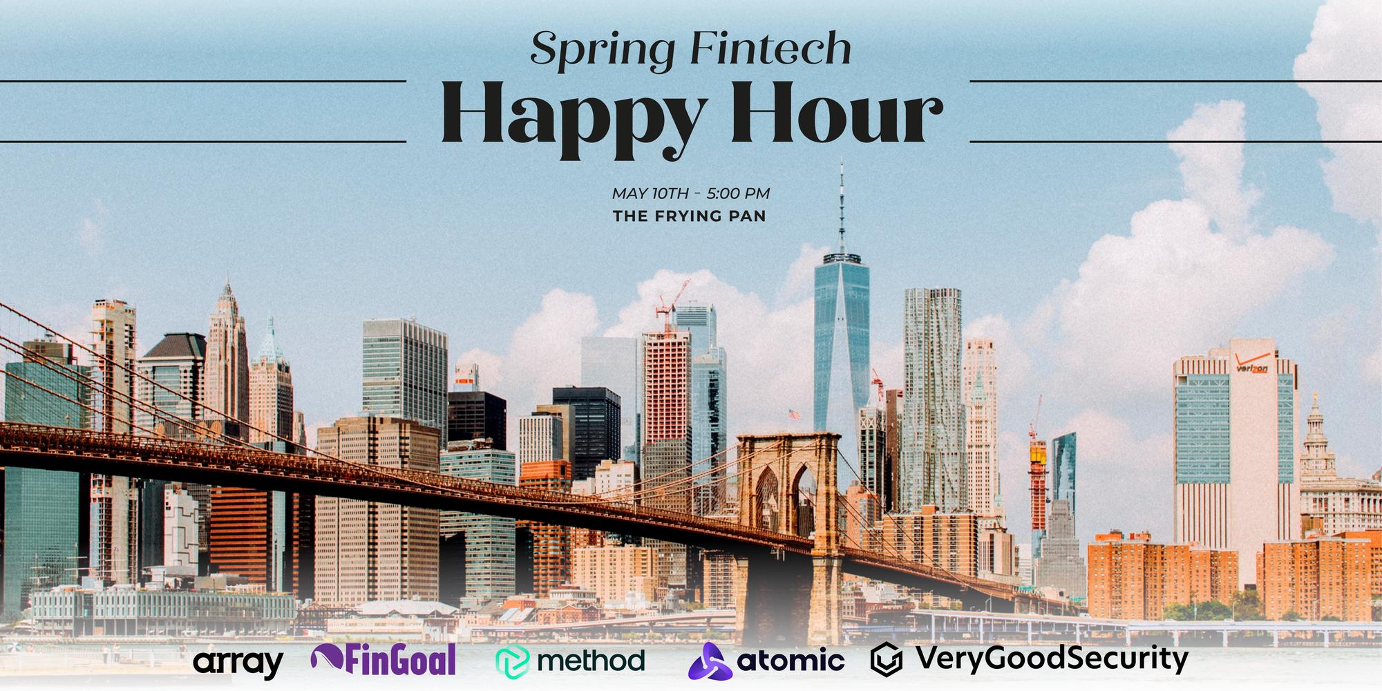 This Week in Fintech: New York Spring Happy Hour · Luma