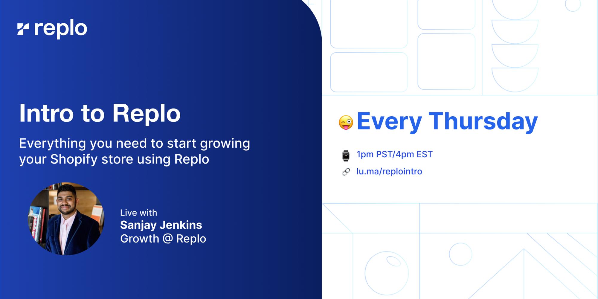 Intro to Replo · Zoom · Luma