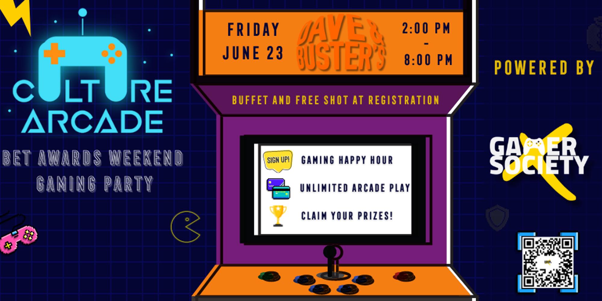 Culture Arcade: BET Awards Kick Off Gaming Party · Luma