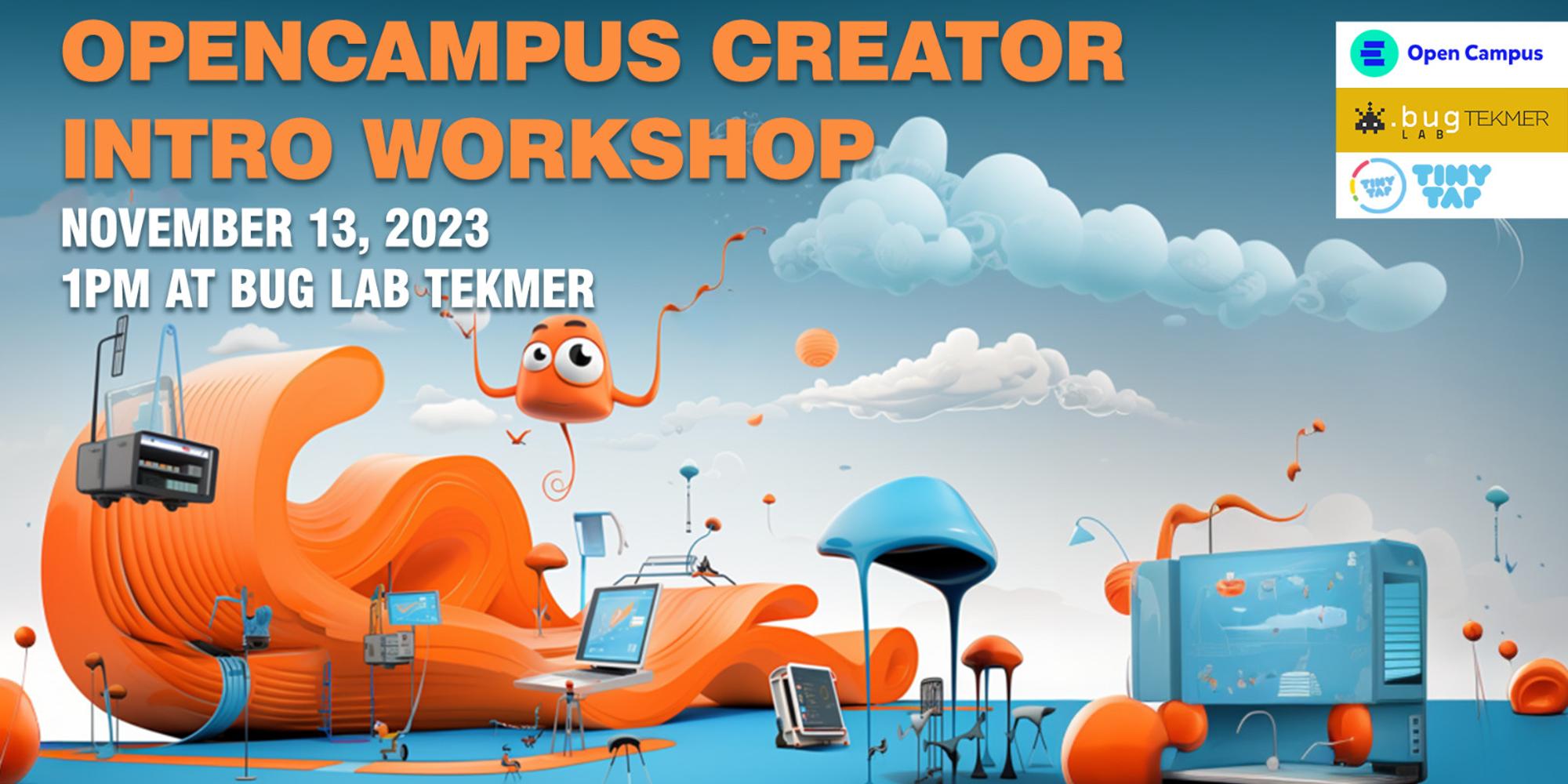 Open Campus Creator Intro Workshop in Istanbul · Luma