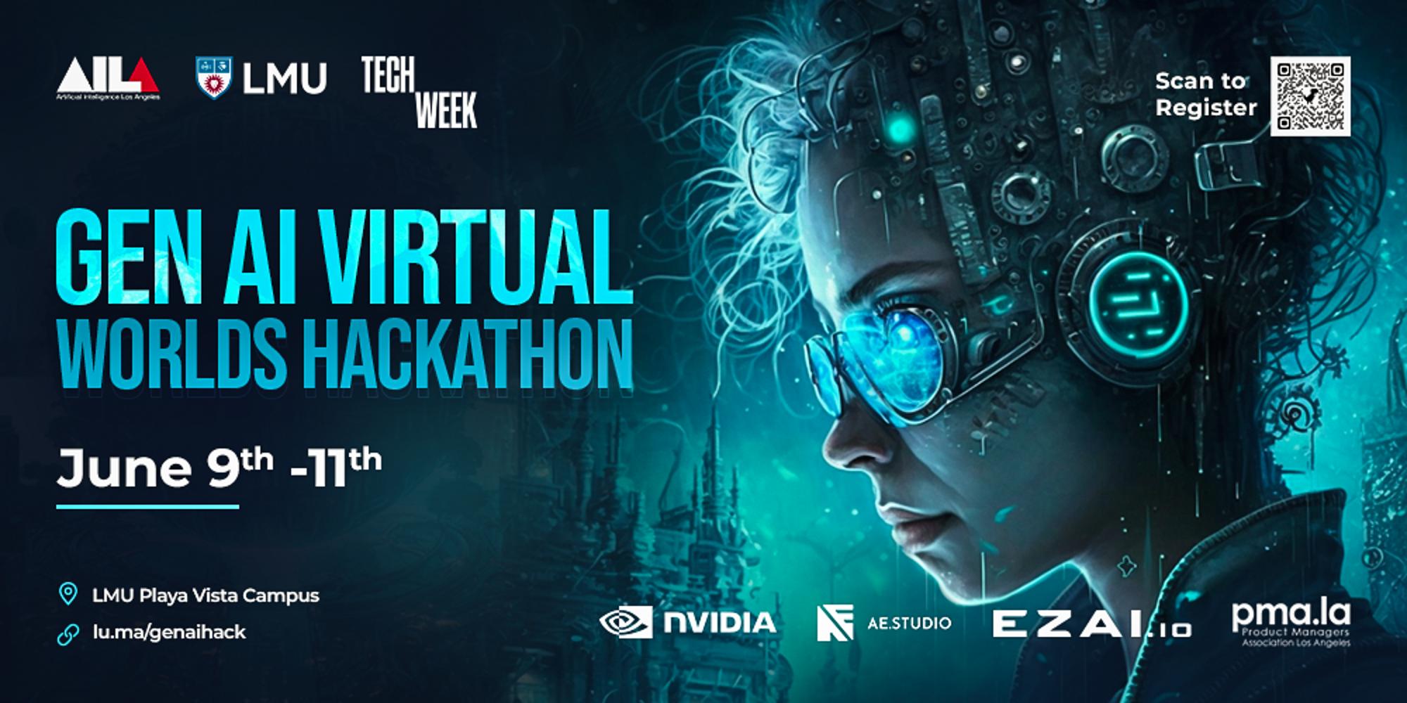 LA #TechWeek Gen AI Virtual Worlds Hackathon · Luma