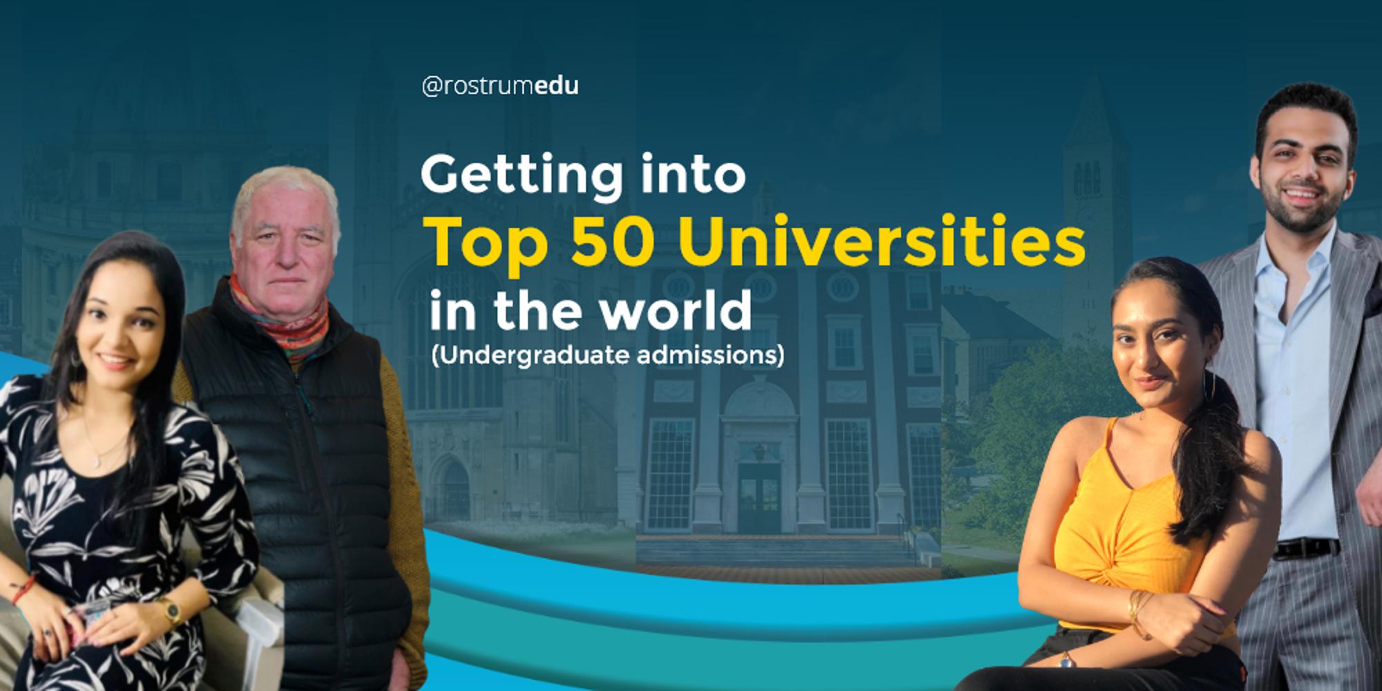 Workshop: Unlock the Door to Your Dream College · Luma