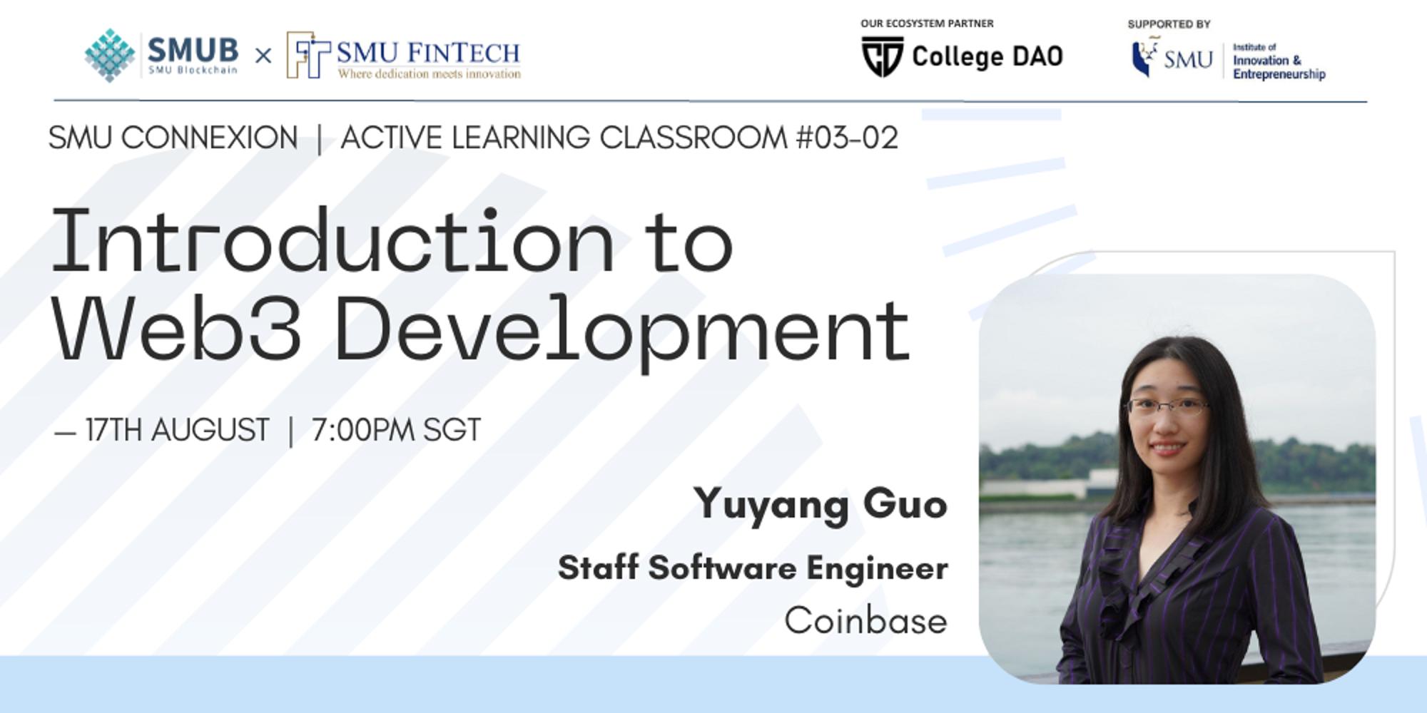 Intro to Web3 Development with Coinbase · Luma