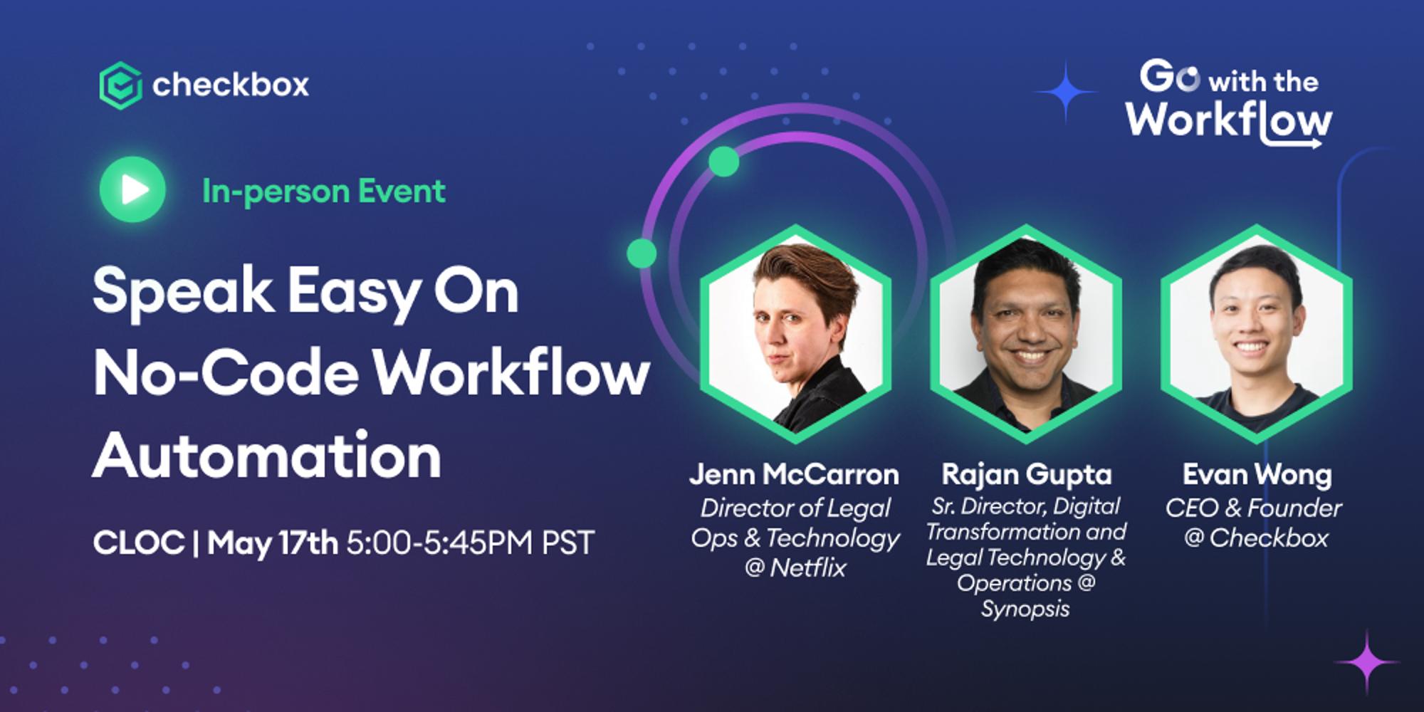 Speak Easy on No-Code Workflow Automation · Luma