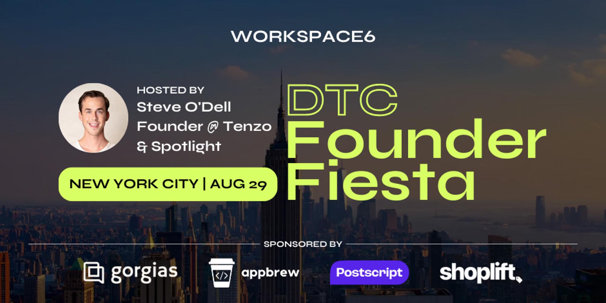 NYC DTC Founder Fiesta · Luma