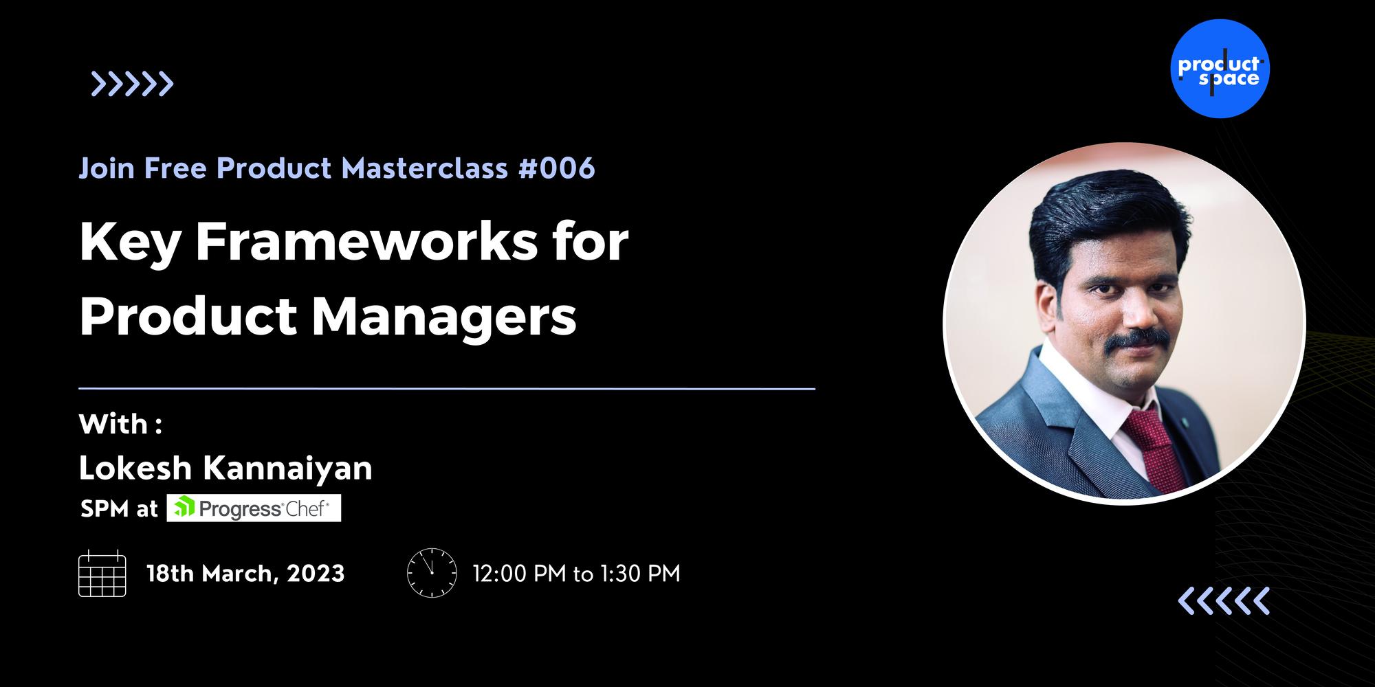 Key Frameworks for Product Managers · Luma