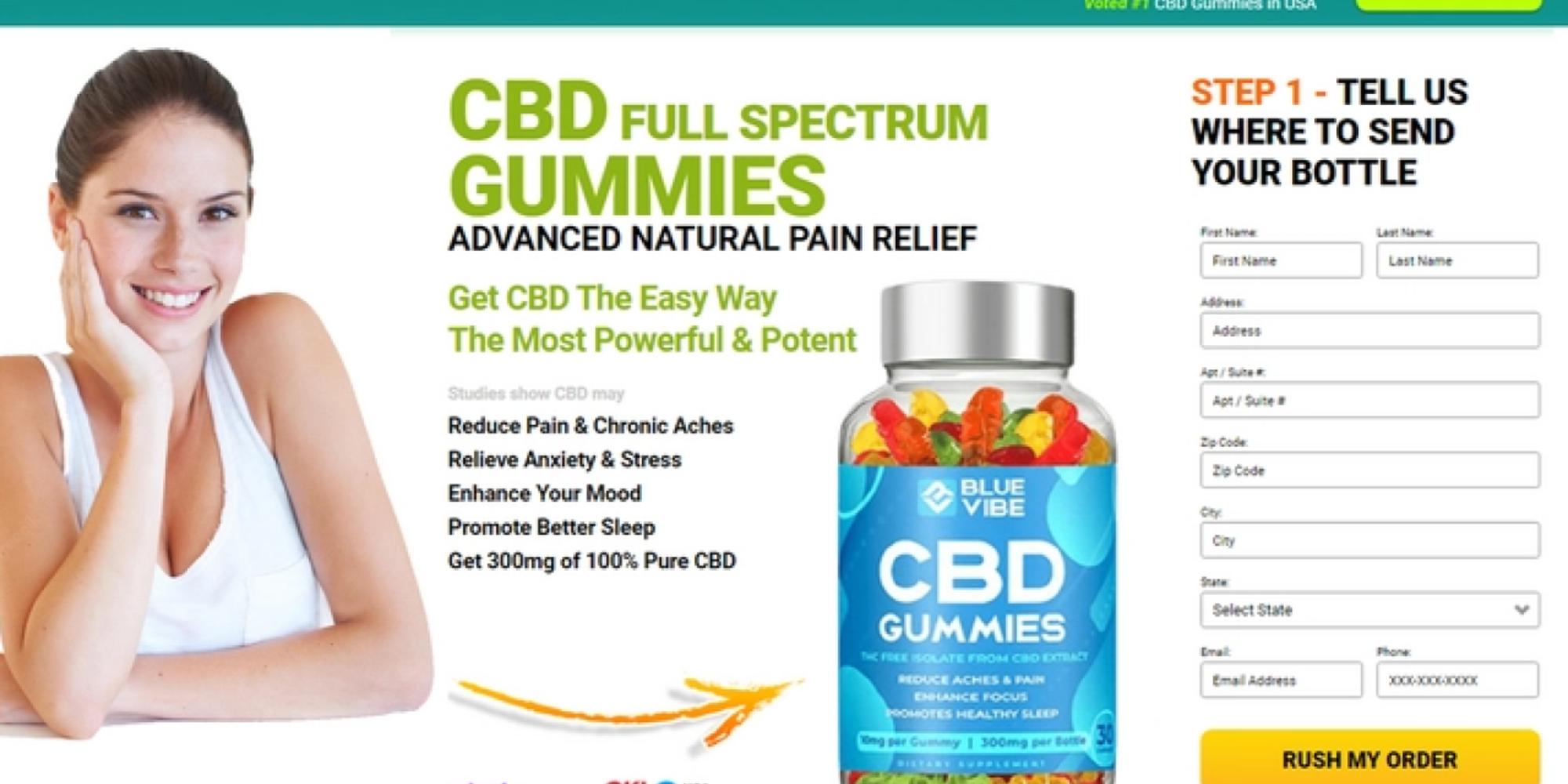 Blue Vibe CBD Gummies Reviews: Benefits, Side Effects, Uses, Dosage ...