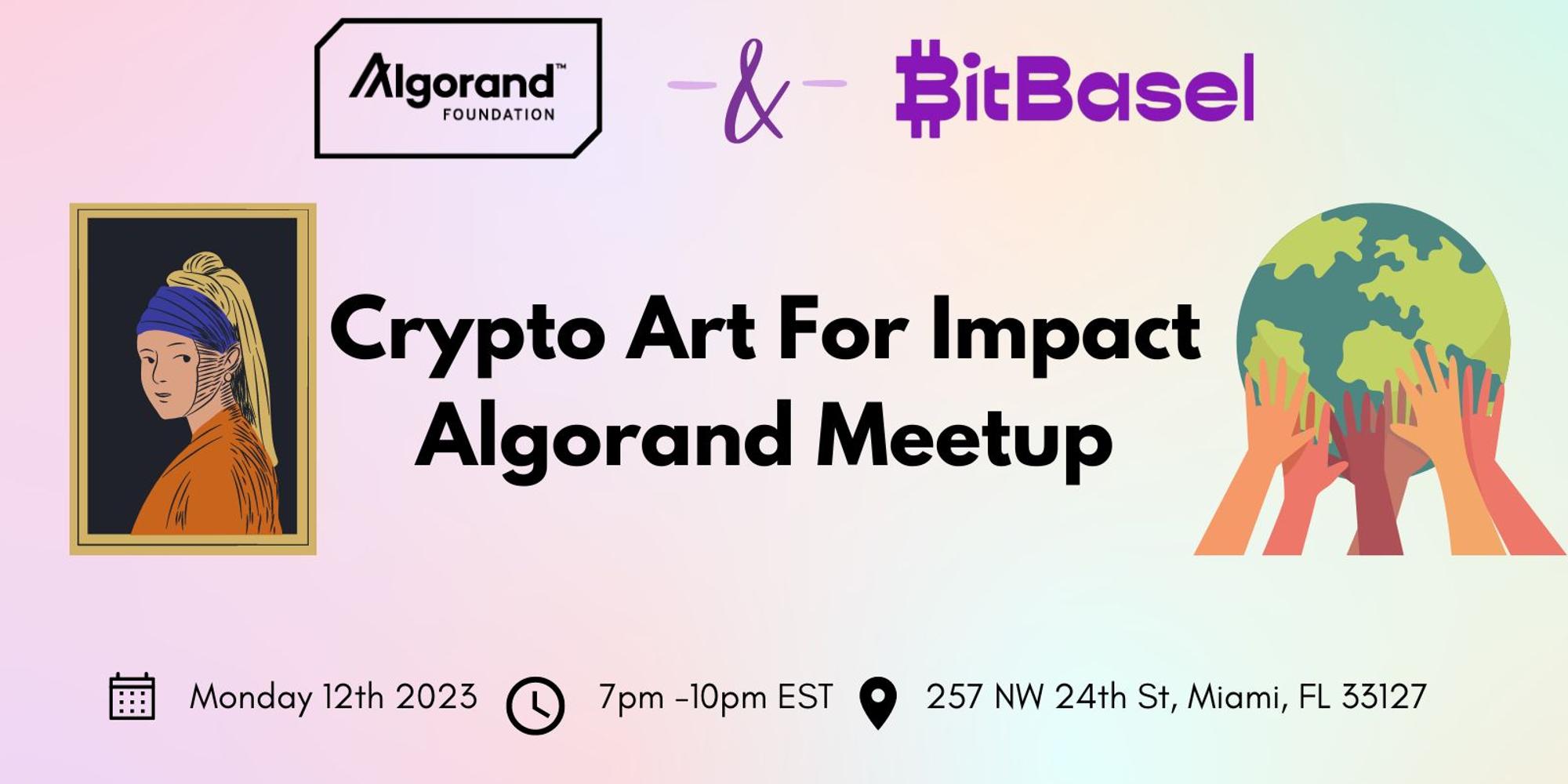 Official Algorand Community Meetup with Special Guests Pink Power Coffee · Luma